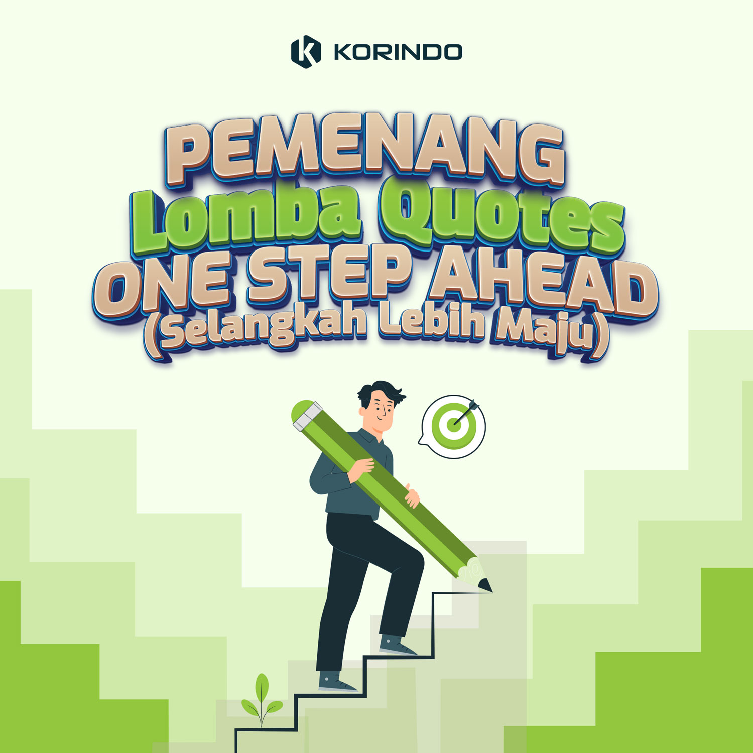 Pemenang One Step A Head - Korindo